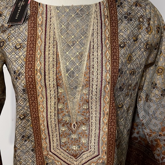 Bonanza | Dresses | Bnwt Pakistani Bonanza Satrangi Khaddar 3 Piece ...